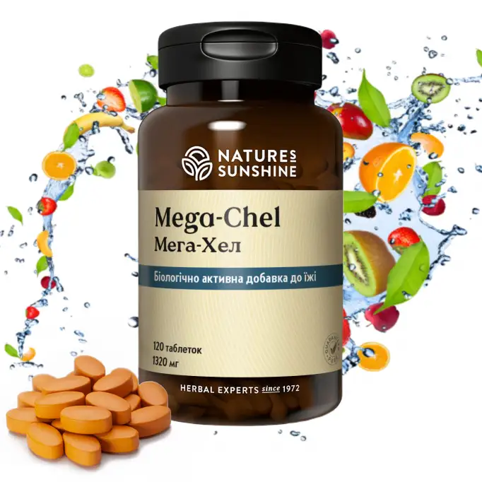 Мега - Хел (Mega - Chel) 120 табл. Nature’s Sunshine (099904042018 ...